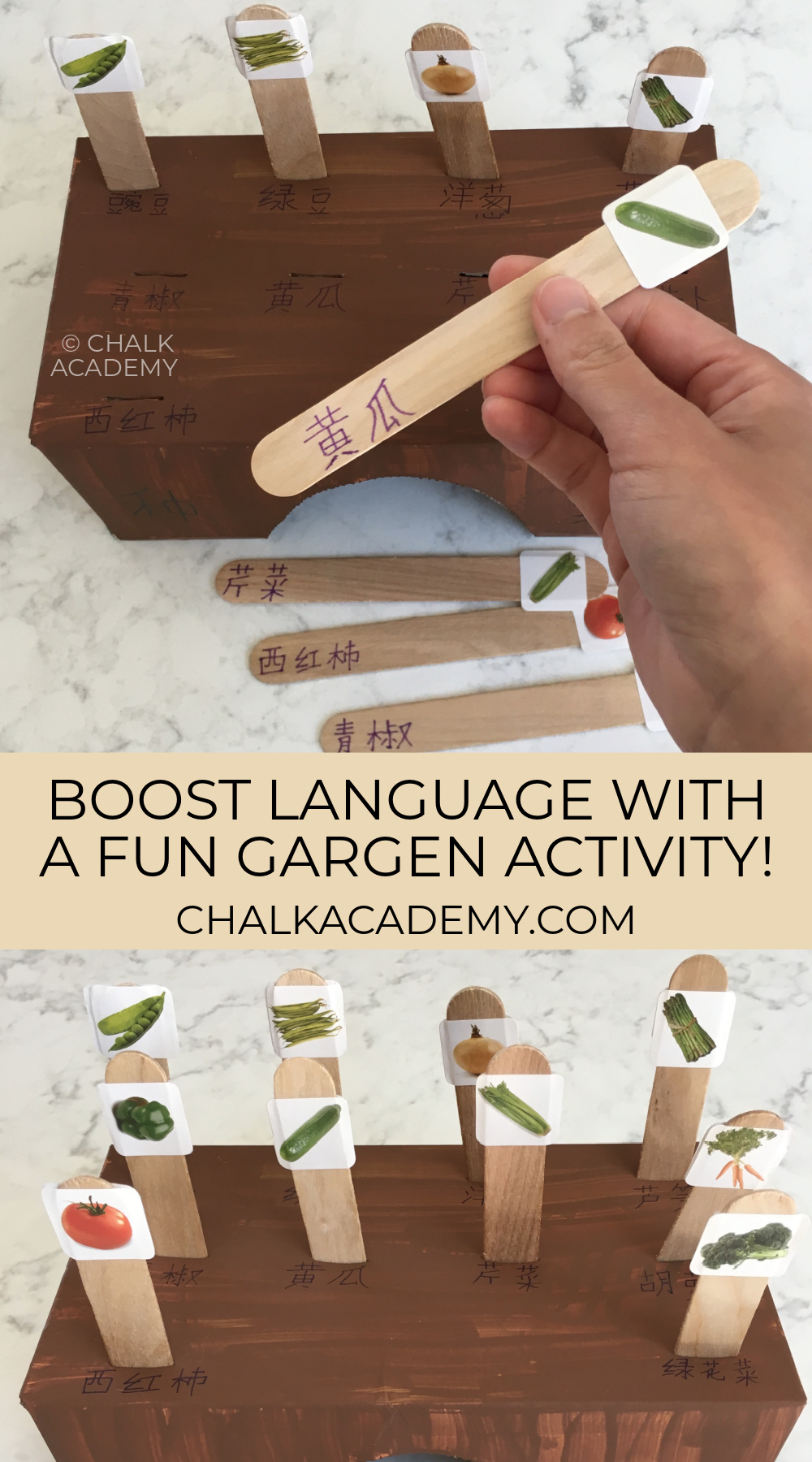 Fruit and Veggie Garden Planting Activities for Kids