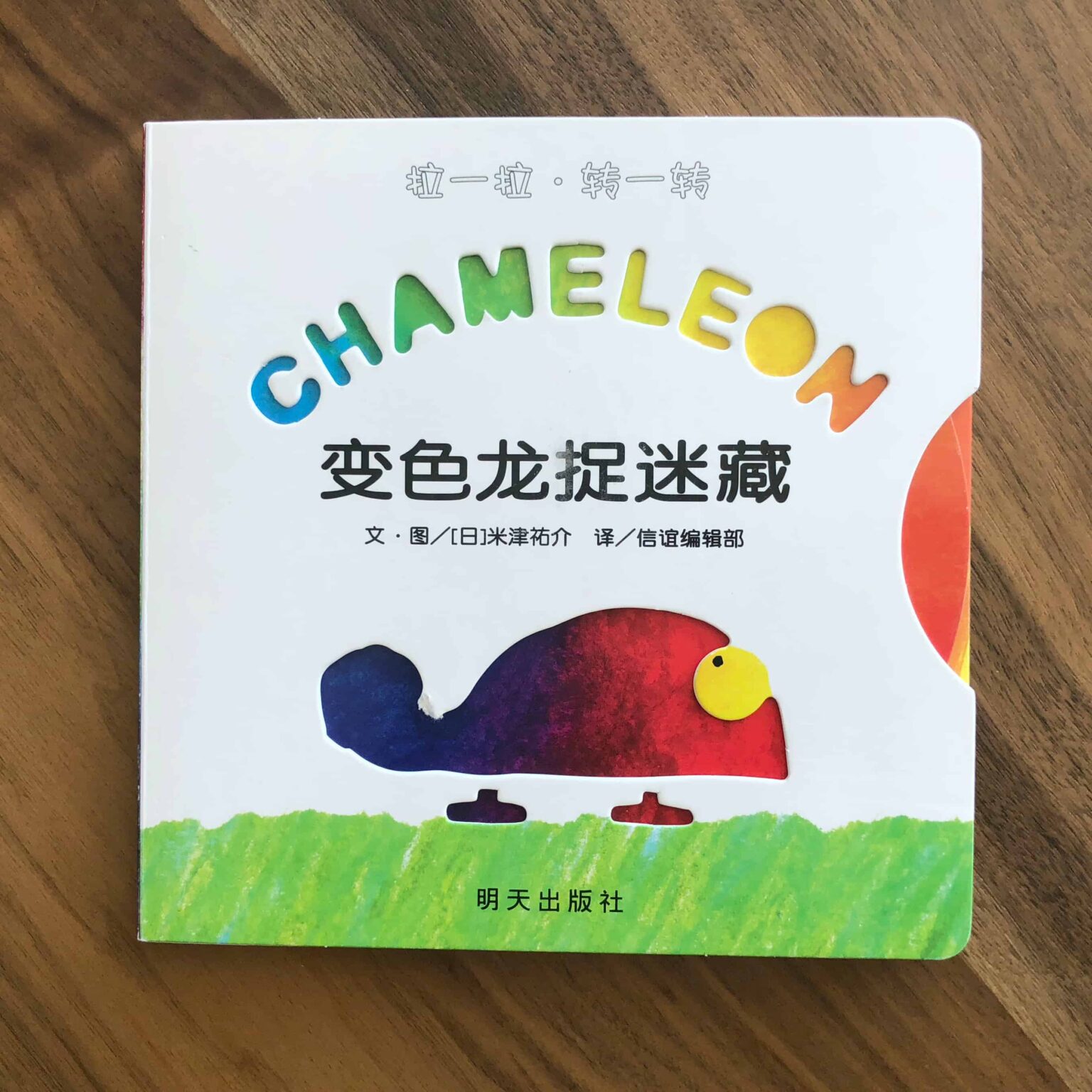 Rainbow Chameleon Book Review and Paper Plate Craft!