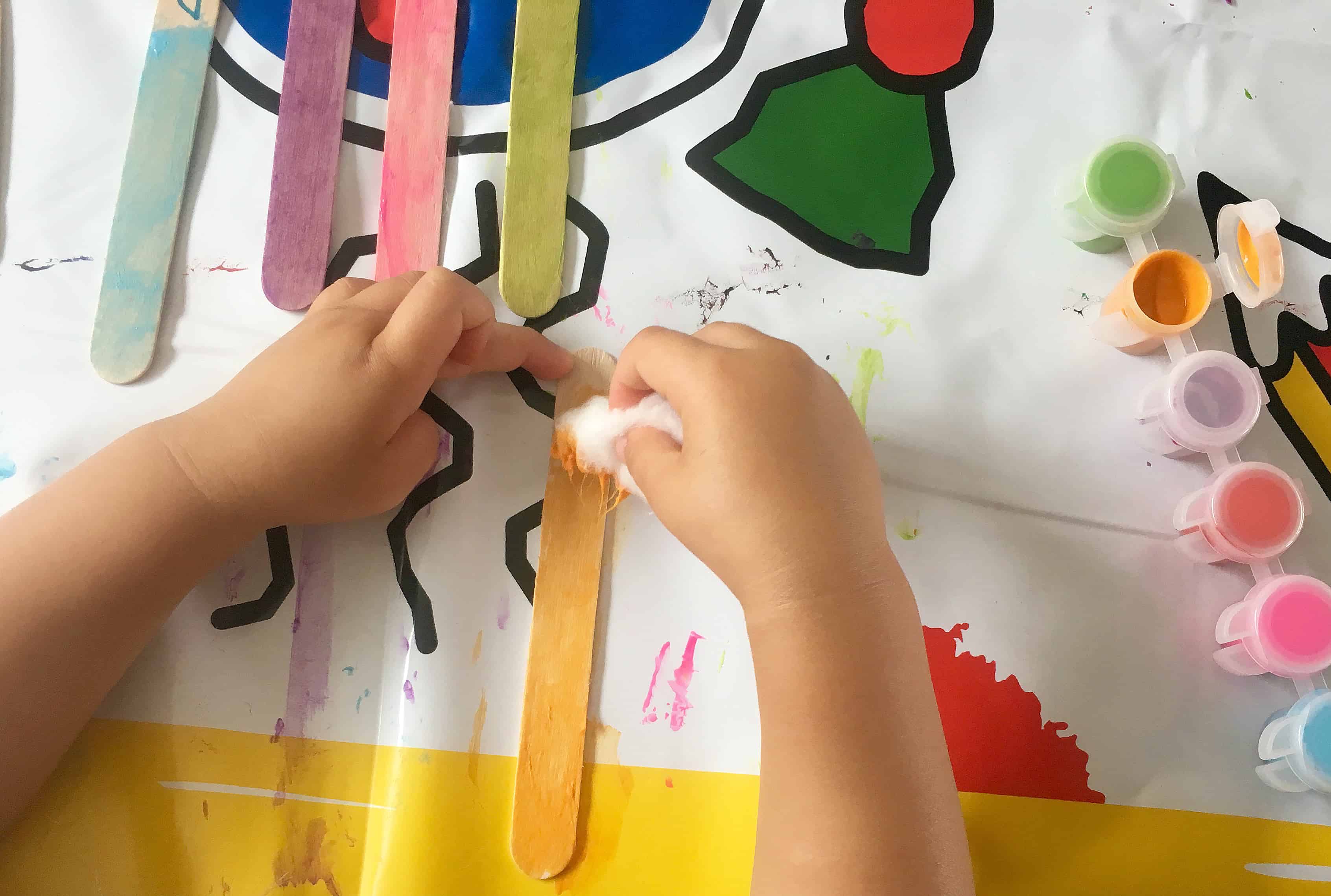 Number Matching Popsicles - Playful Way to Learn Basic Counting