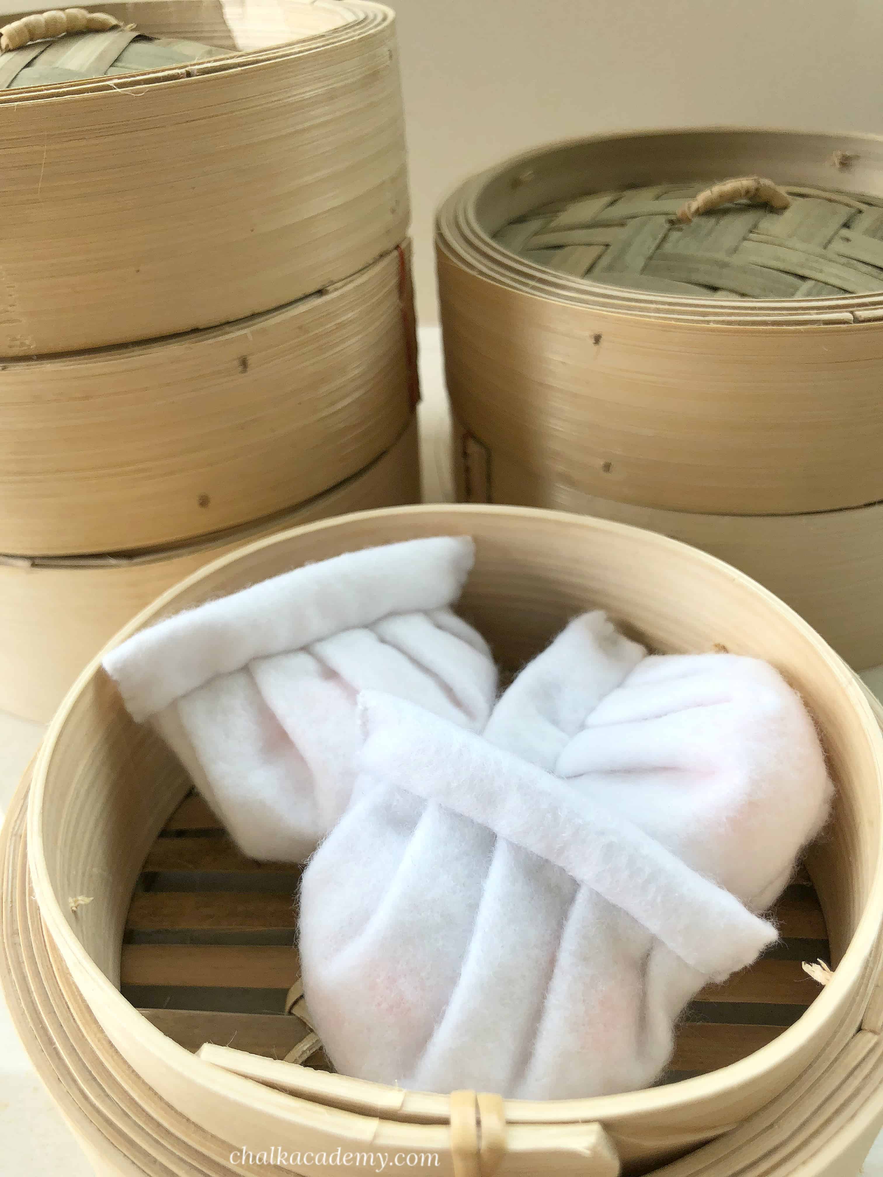 Chinese Play Food Dim Sum Toys for Kids to Celebrate Culture