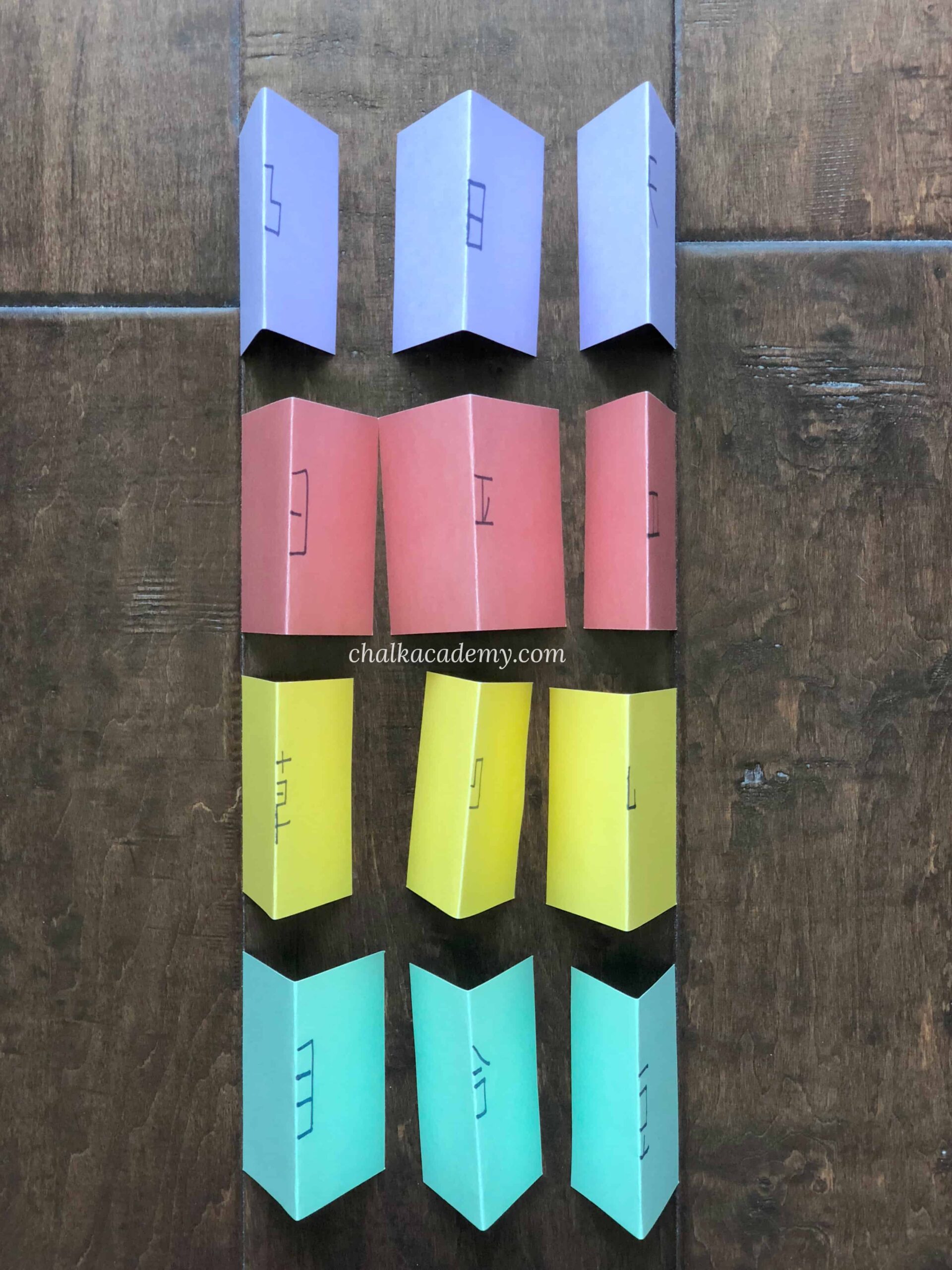 Fun Symmetrical Chinese Characters Activities for Kids (VIDEO)