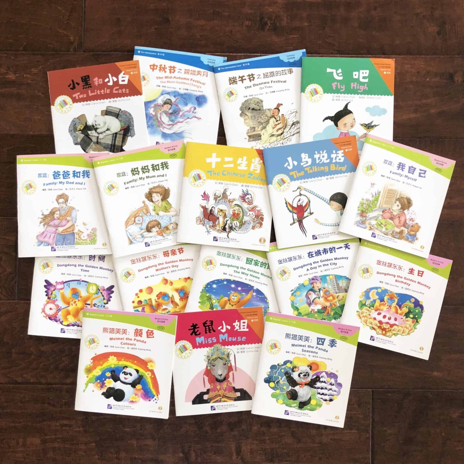 Chinese Books with Pinyin and English for Bilingual Kids