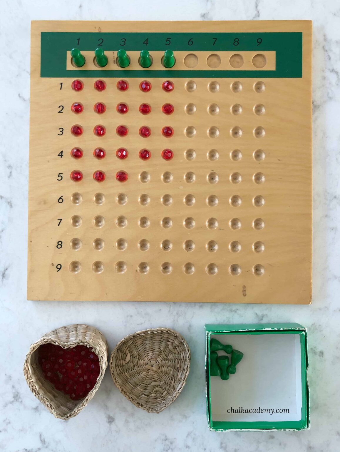 Montessori Multiplication and Division Boards for Home Learning