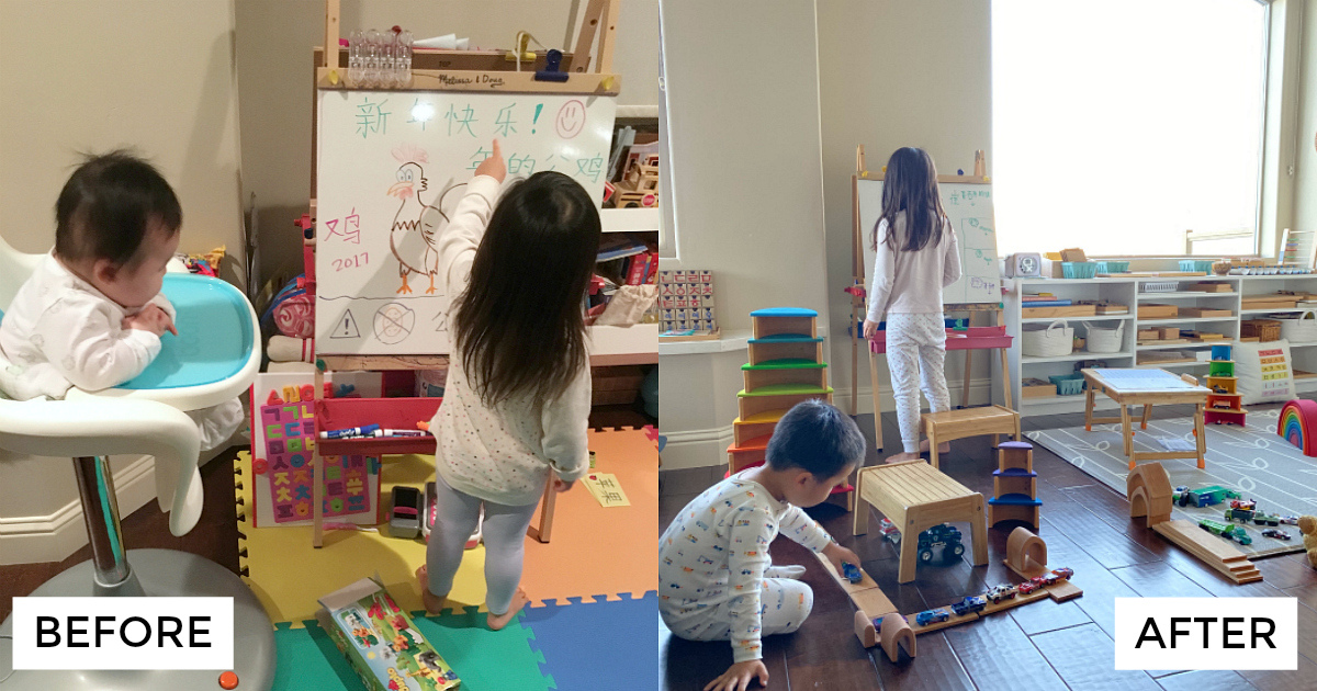 Playroom Before and After: 11 Decluttering Tips