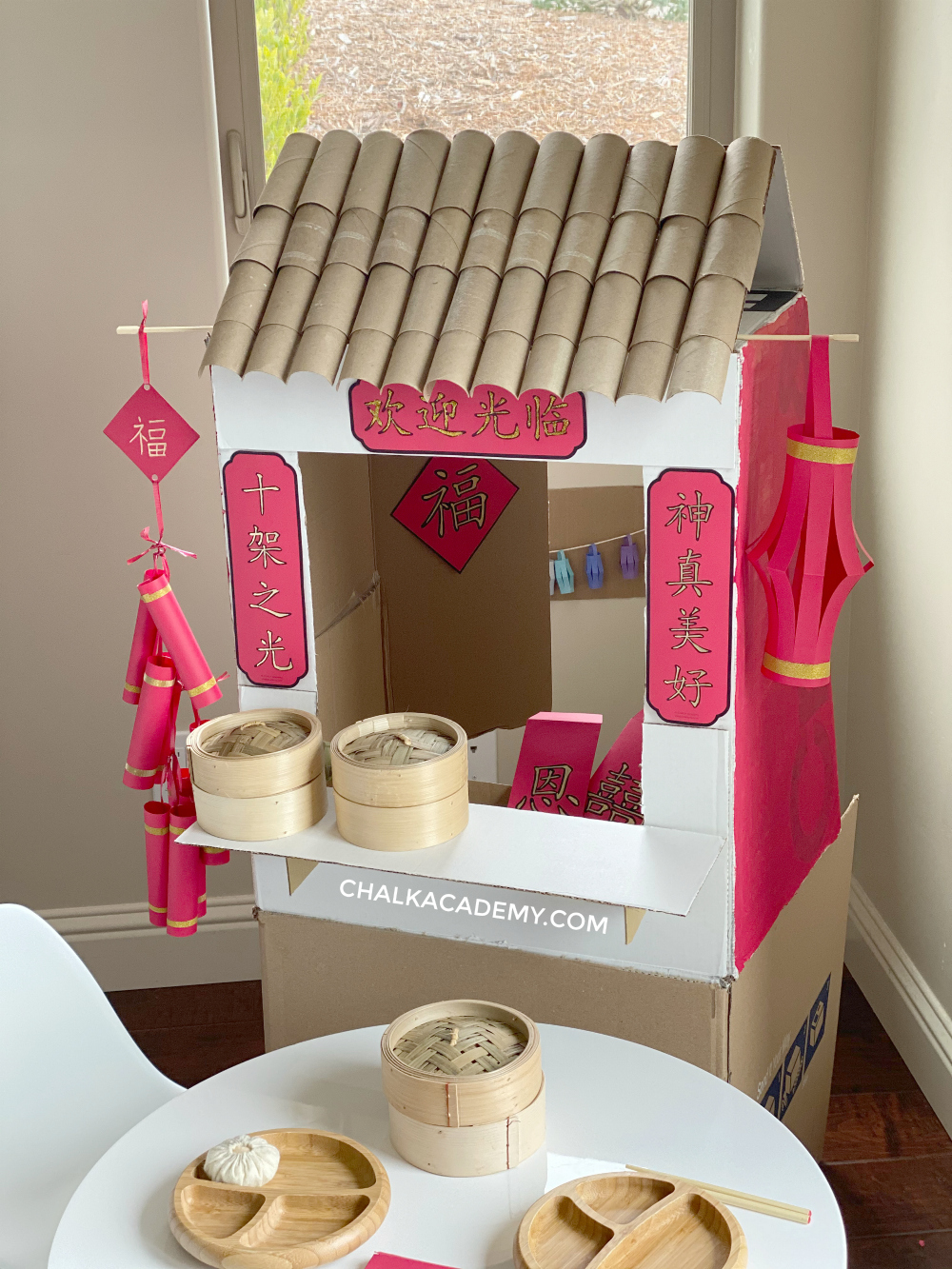 How to Make Chinese Firecrackers Craft for Lunar New Year