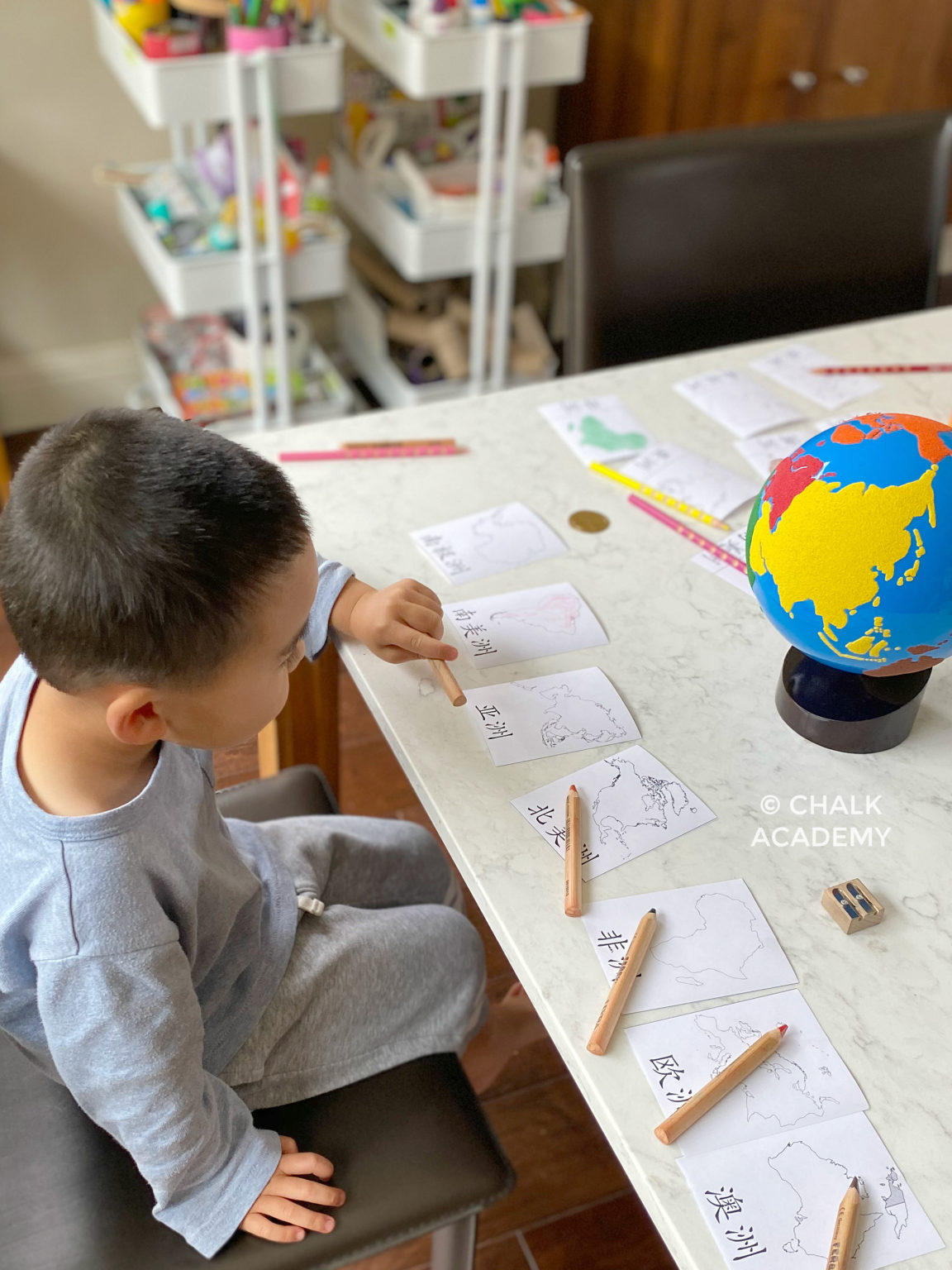 Printable Montessori Continent 3-Part Cards Make Geography Fun