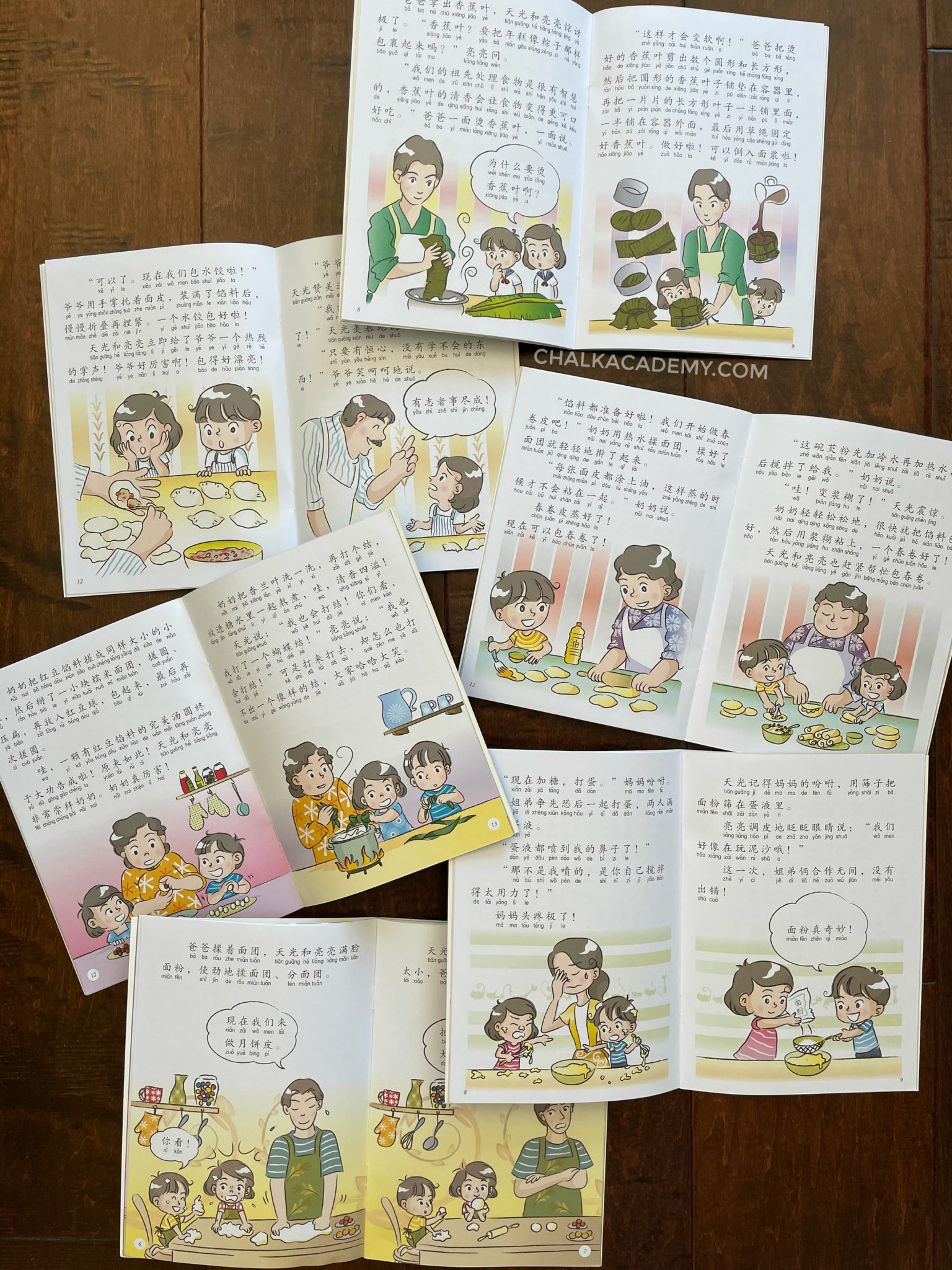 25+ Delicious English and Chinese Picture Books About Food