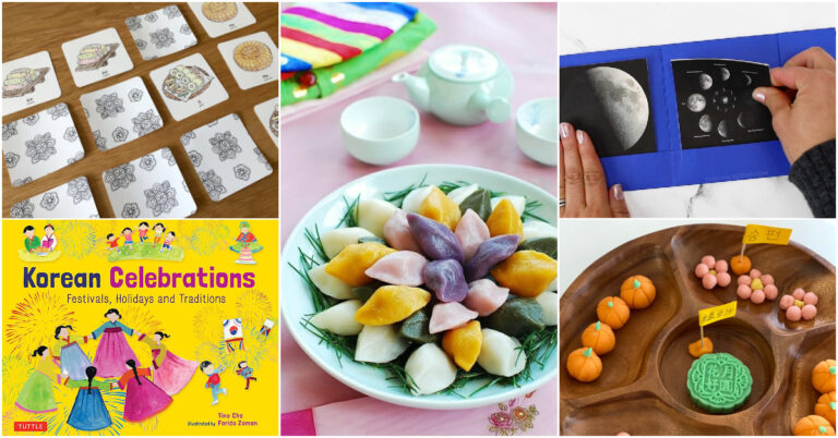 Chuseok Activities and Crafts for Kids to Learn Korean Traditions